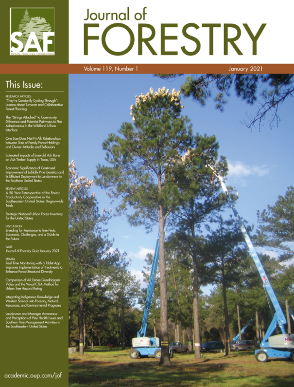 SAF Learning: Journal Of Forestry Quizzes